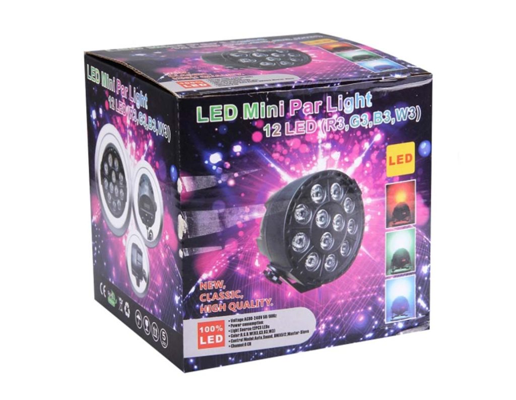 12 LED Party LIGHT STAGE LIGHT - gadgetpot.lk