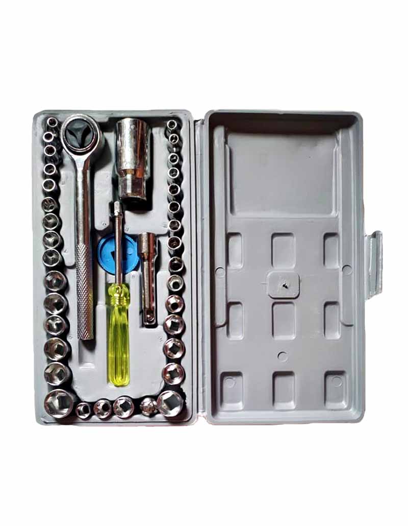 40 Pcs COMBINATION SOCKET WRENCH SET - gadgetpot.lk