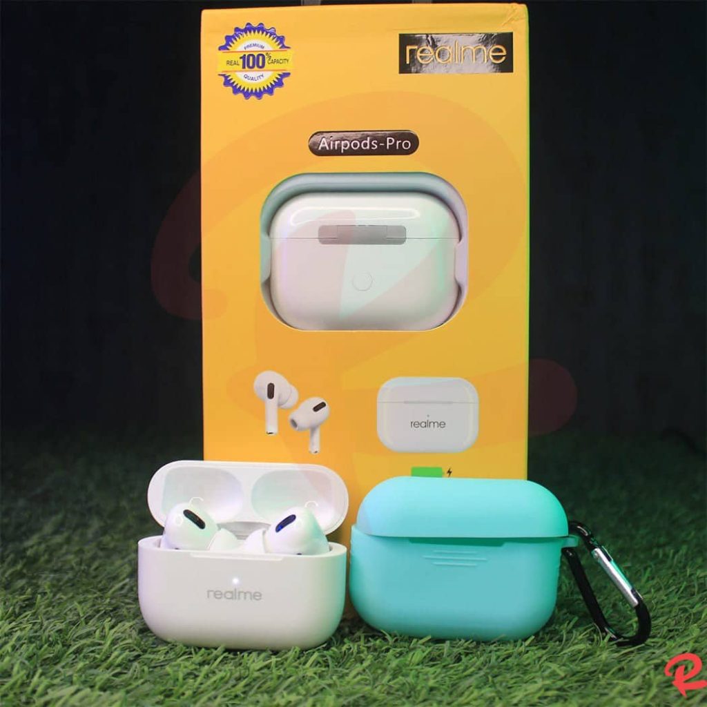 Realme Airpods Pro White Edition With Free Case - gadgetpot.lk