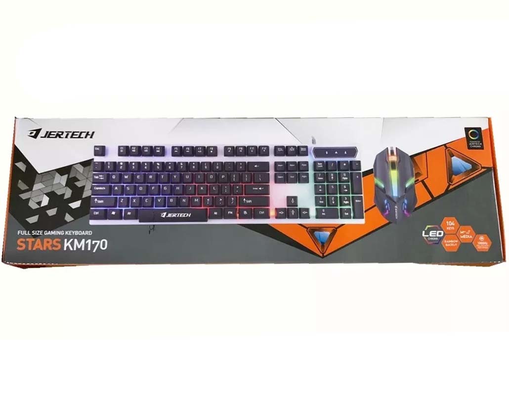LED Gaming Keyboard With Mouse - gadgetpot.lk