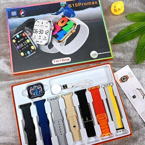 S10 Pro Max Smart Watch 7 In 1 Straps – gadgetpot.lk